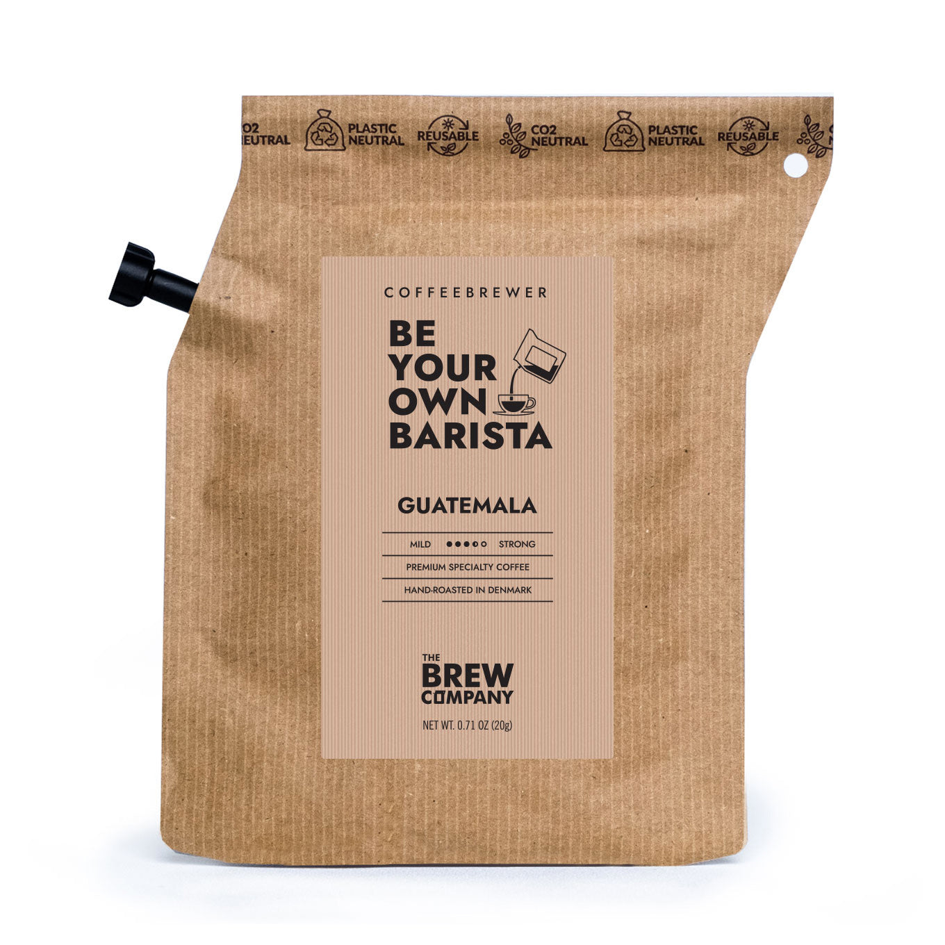 The Brew Company Coffeebrewer - Guatemala 丹麥便攜式手沖咖啡包 - 危地馬拉 (7包/盒) – iSGO