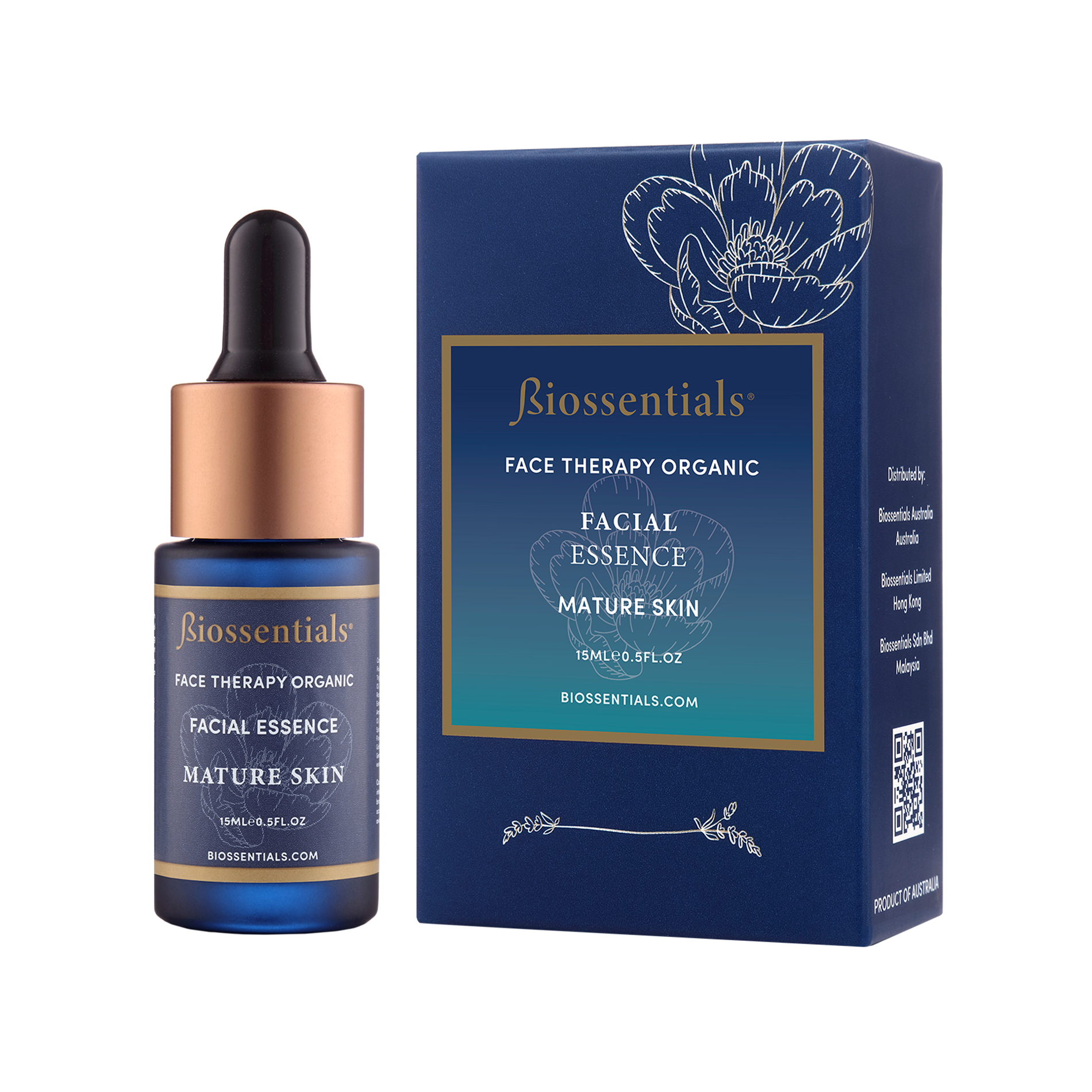 Biossentials Face Therapy Organic Facial Essence for Mature/Devitalise ...